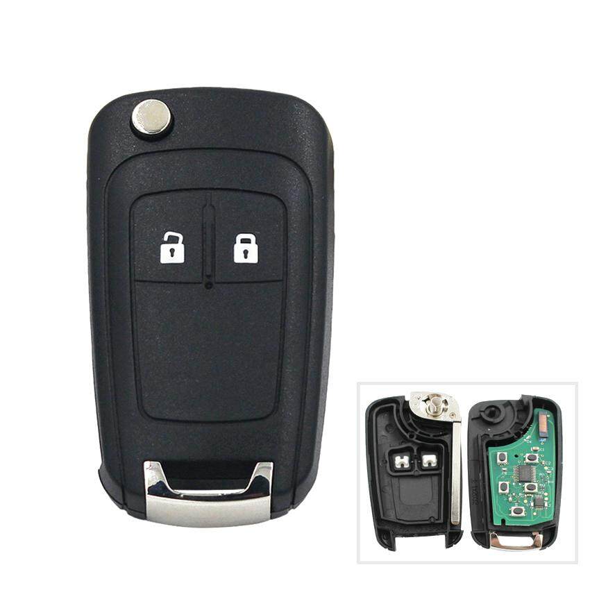 2 Buttons 434MHz With ID46 Chip Car Remote Control Key Fob for ...