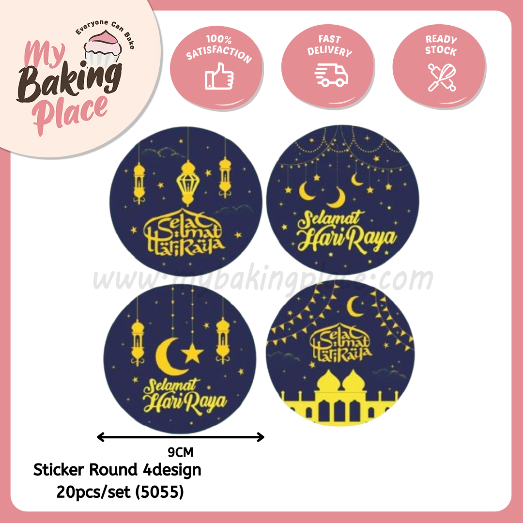 Hari Raya Stickers / Labels (100pcs/roll) | Lazada