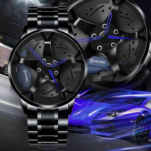 Wheel Rim Hub Watches Men Custom Design Sport Car Rim Hub Men Watches ...