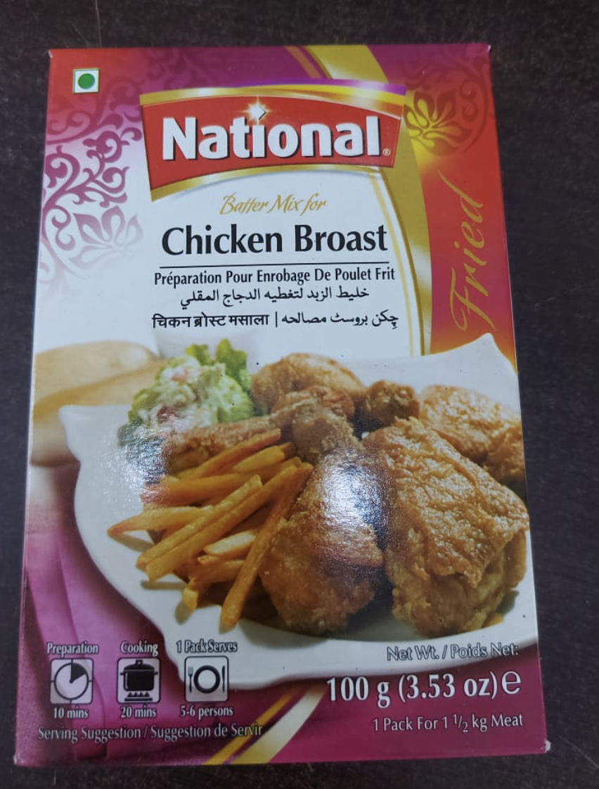 Chicken Broast | National Broast Masala Mix 100gm | Lazada