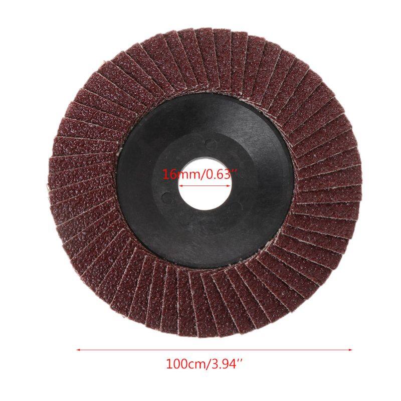 Abrasive 100mm Polishing Grinding Wheel Quick Change Sanding Flap Disc ...