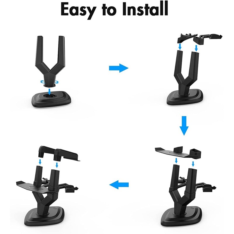 Headset VR Display Stand,Helmet and Controller Handle Holder Mount ...