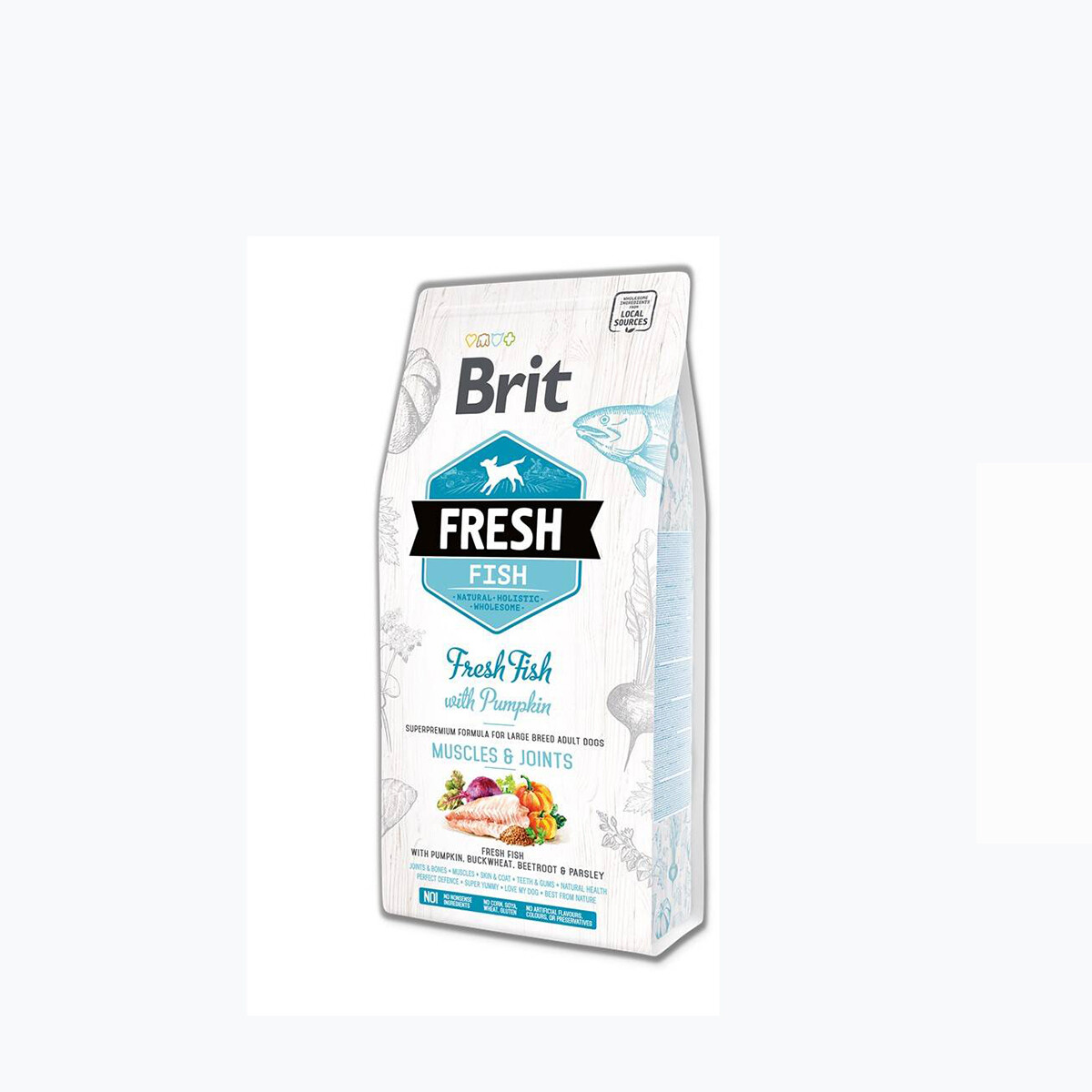 Brit Fresh Dog Food 2.5KG/ 12KG [Assorted Types] | Lazada