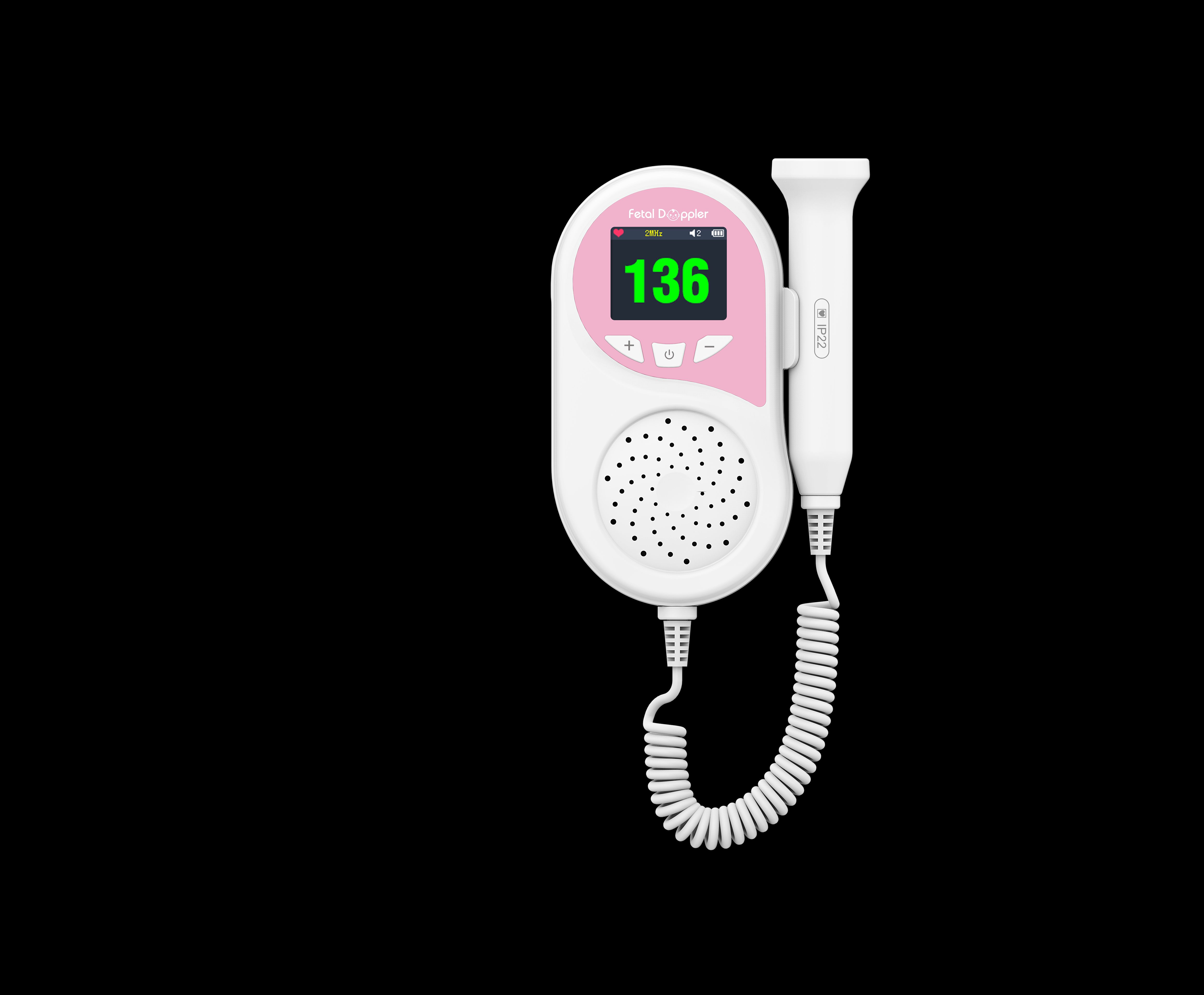 CONTEC10B Handheld Digital Color Doppler Baby Sound Heart Beat ...