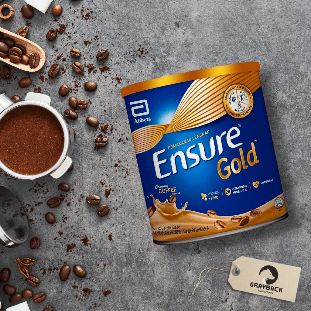 Ensure Gold Vanilla/ Coffee - 400g Tin | Adult Complete Nutrition | Lazada