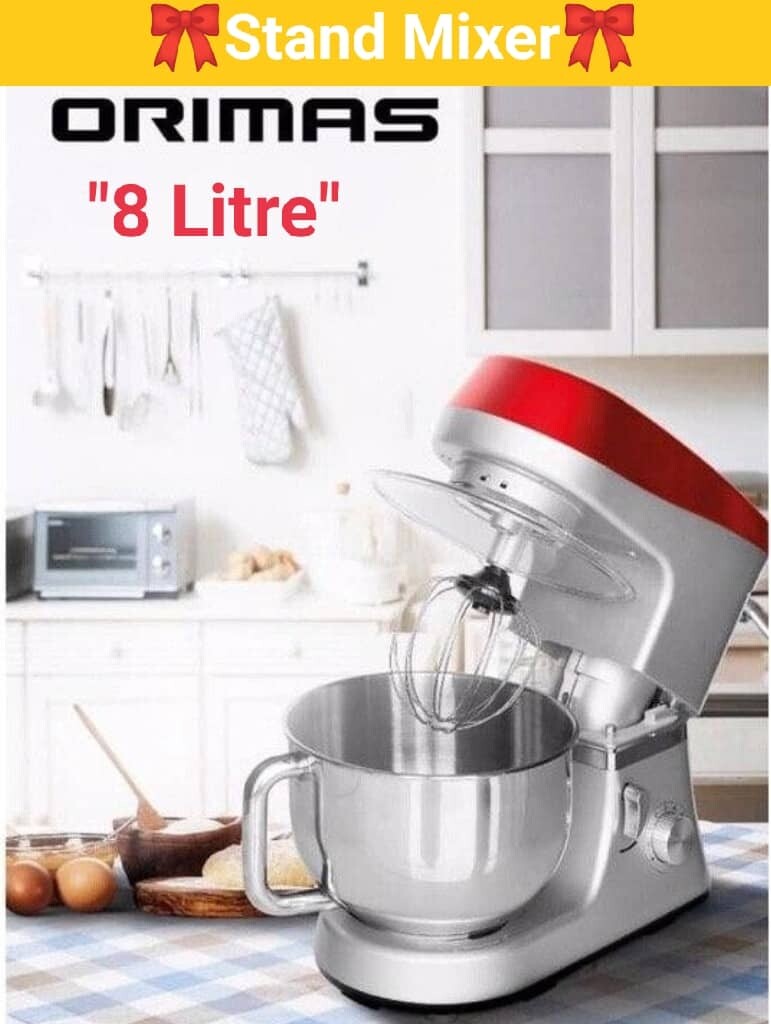 "8 Litre" ORIMAS Stand Mixer /Mixer EM 1208 | Lazada