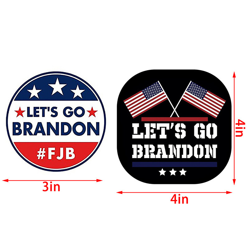 【SUW】สติกเกอร์รถแบรนดอนตลกจำนวน10ชิ้นสติกเกอร์แบบตลกๆสำหรับติดรถยนต์ - SUW Motors - ThaiPick