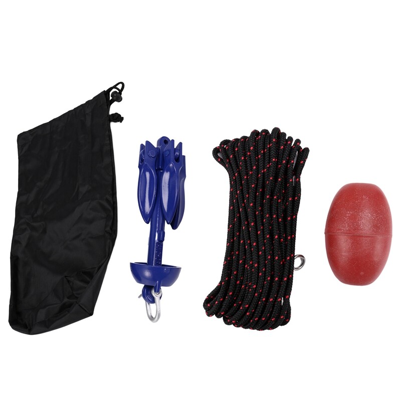 Kayak Anchor Kits Portable Universal Folding Anchor Boat Marine Anchor ...