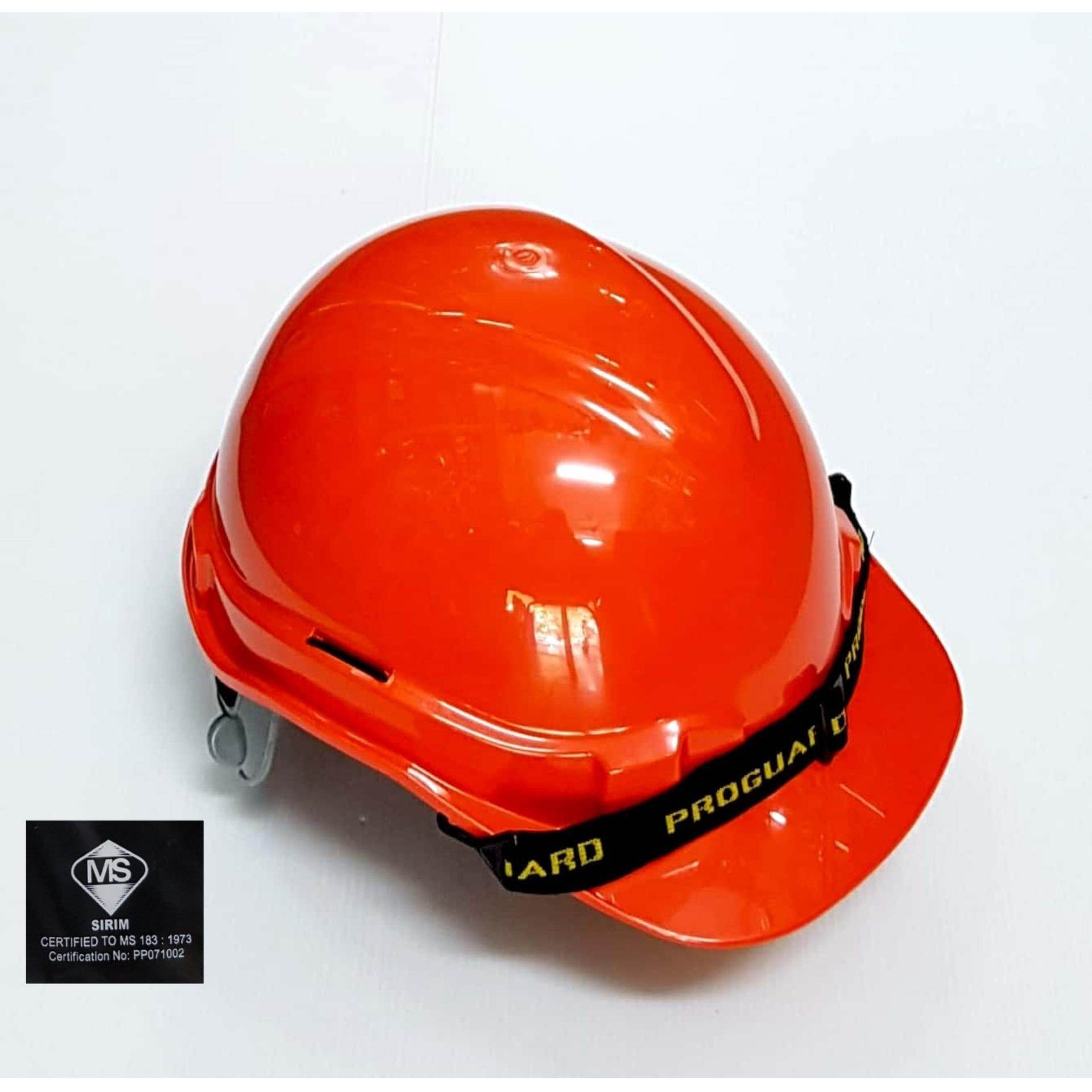 UVEE INDUSTRIAL SAFETY HELMET (ORANGE) SIRIM CERTIFIED | Lazada