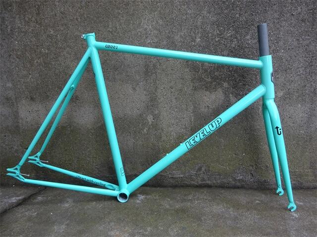 LEVEL UP Frame Fixed Gear 4130 Chrome-Molybdenum Steel GB002 Single ...