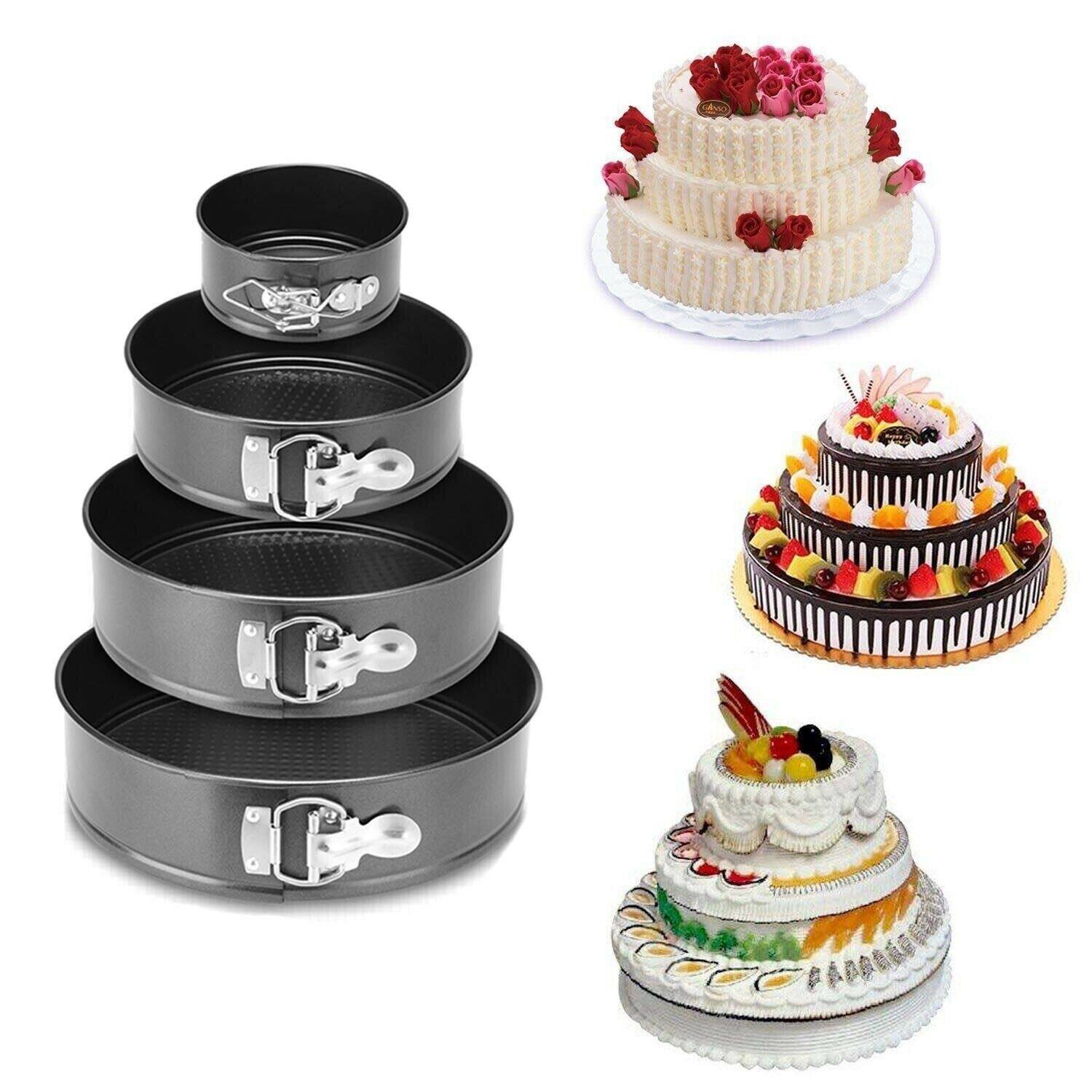 YESPERY Carbon Steel Bakeware Cakes Molds Non-Stick Metal Bake Mould ...