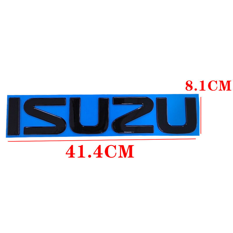 Original ABS ISUZU D-MAX DMAX Letter Logo 3D Car Stickers and Decals ...