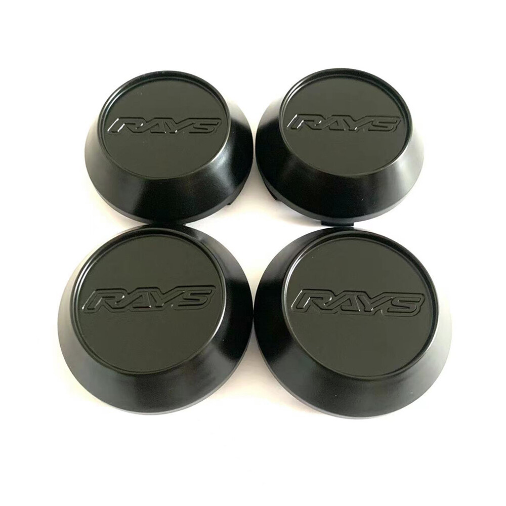 4pcs 64mm RAYS Car Wheel Center Caps Red Logo Fit for Rays Volk Racing ...