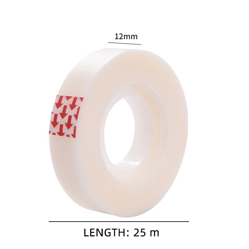 25M Creative Invisible Tape Tearable Transparent Matte Writing Tape ...