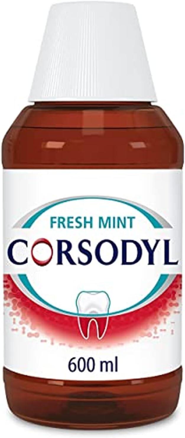 Corsodyl Daily Gum Care Mouthwash Alcohol Free Cool Mint | Fresh Mint ...