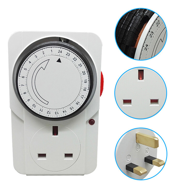 STF 24ชั่วโมง Cyclic Timer Switch จับเวลาครัว Outlet Loop Universal ...