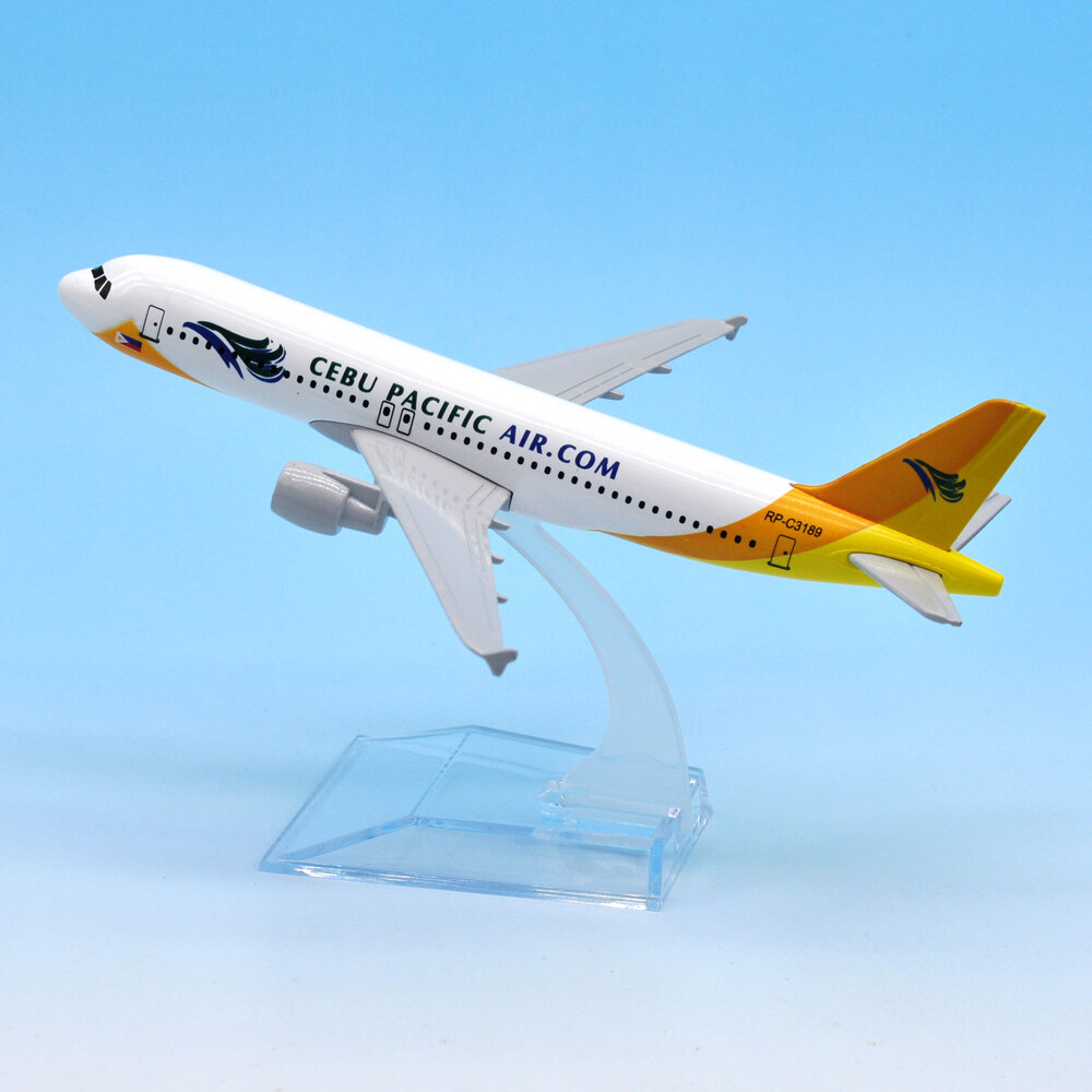 LEO 1:400 Philippines Cebu Pacific Air A320 Aircraft Model 16cm Die ...