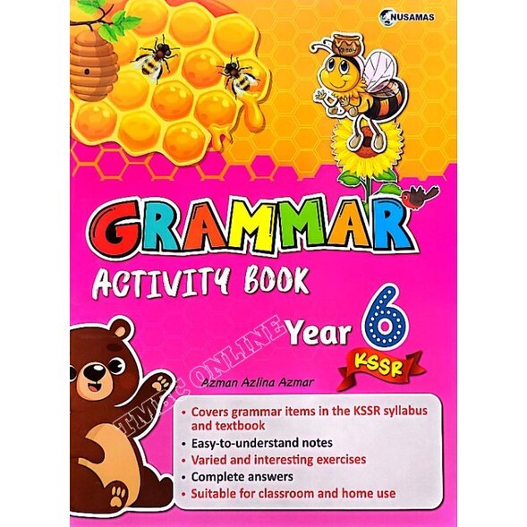 GRAMMAR ACTIVITY BOOK YEAR 4,5,6 KSSR - NUSAMAS | Lazada