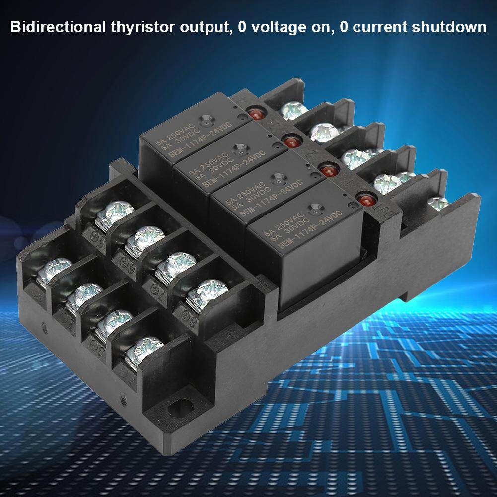 【ราคาถูก】 Terminal Relay Module 250VAC/30VDC 5A Terminal BLOCK รีเลย์ ...
