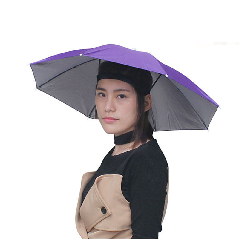 LIFEUmbrella Cap20 off Double Layer Windproof Umbrella Cap Head Wearing ...