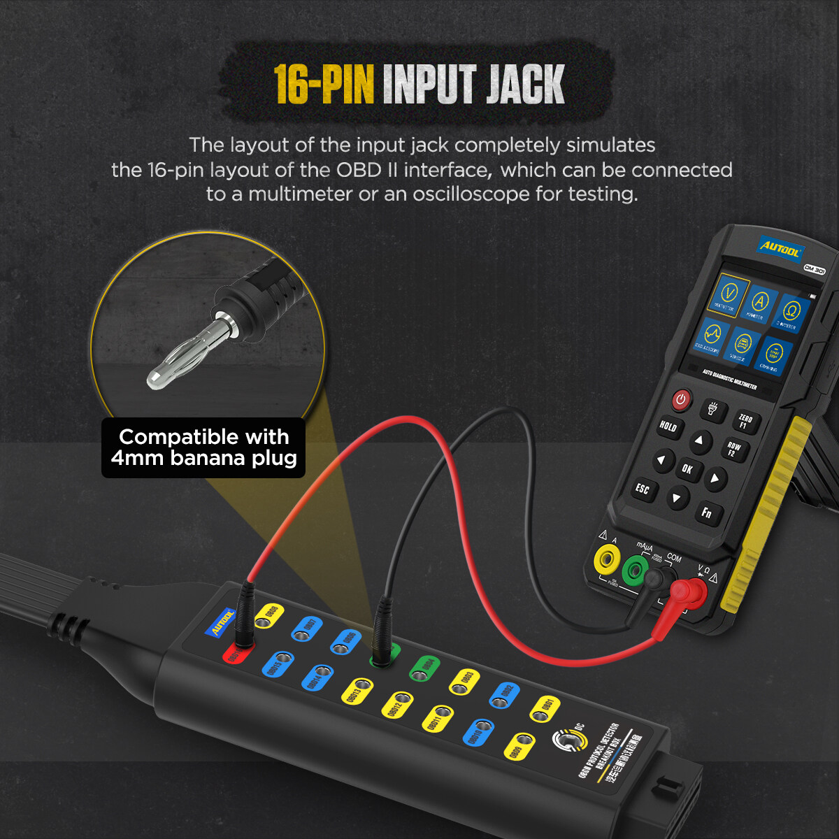 (รับประกัน3ปีส่งฟรี) AUTOOL OBD2 เครื่องตรวจจับโปรโตคอล และกล่องแยกสัญญาณ obd2 pk DY29 สําหรับ ...