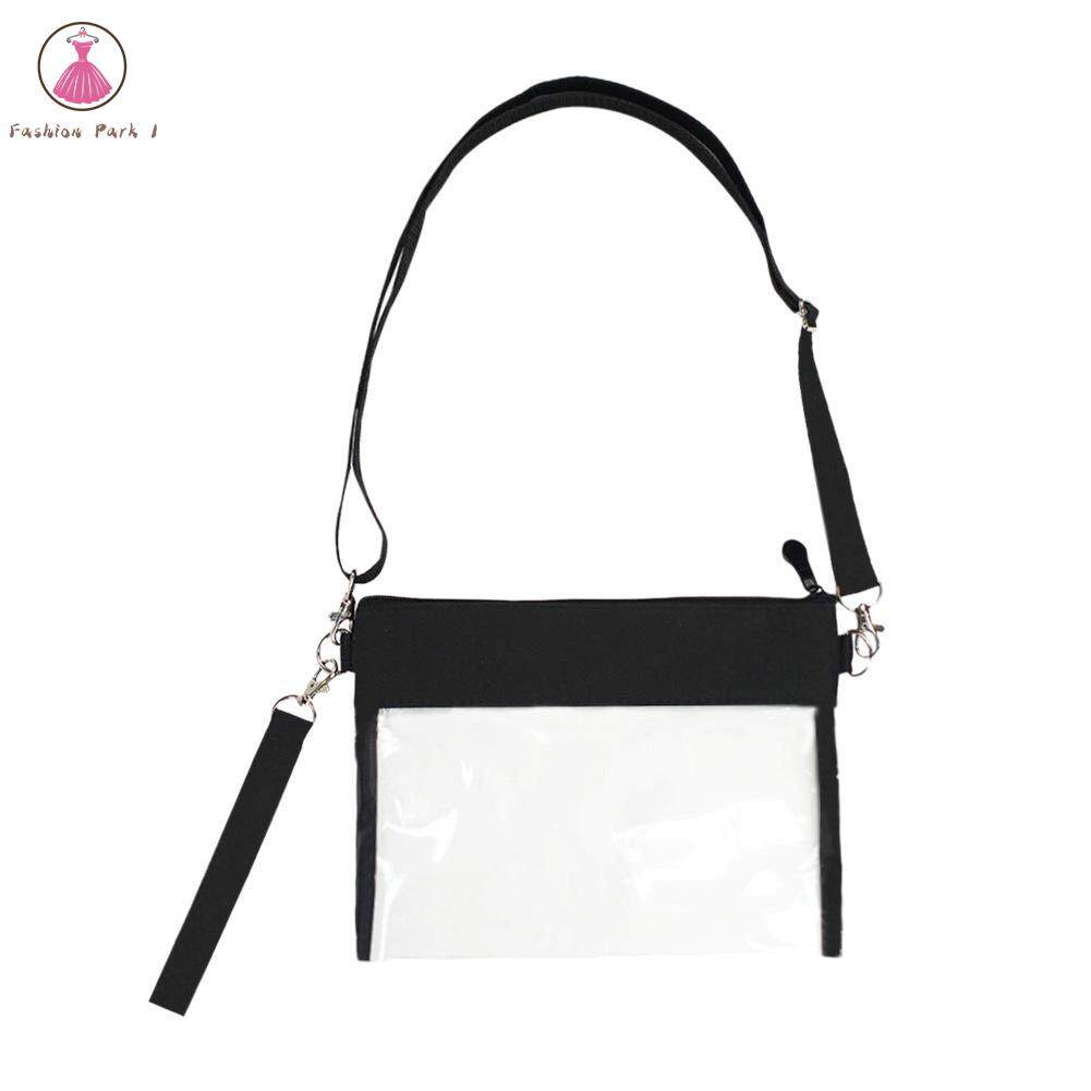 Women Clear PVC Transparent Crossbody Bags Casual Shoulder Messenger ...
