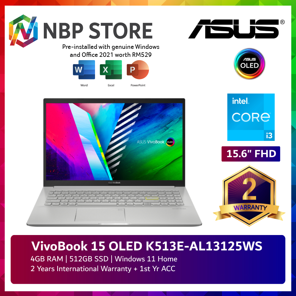 ASUS Vivobook 15 OLED K513 Price in Malaysia & Specs - RM2249 | TechNave