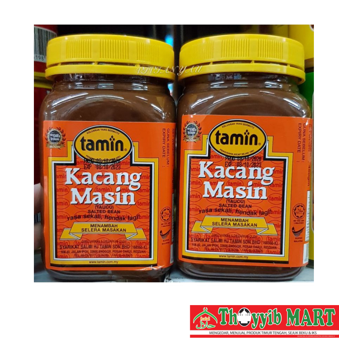 TAMIN TAUCU KACANG MASIN / SALTED BEAN [450GM] | Lazada