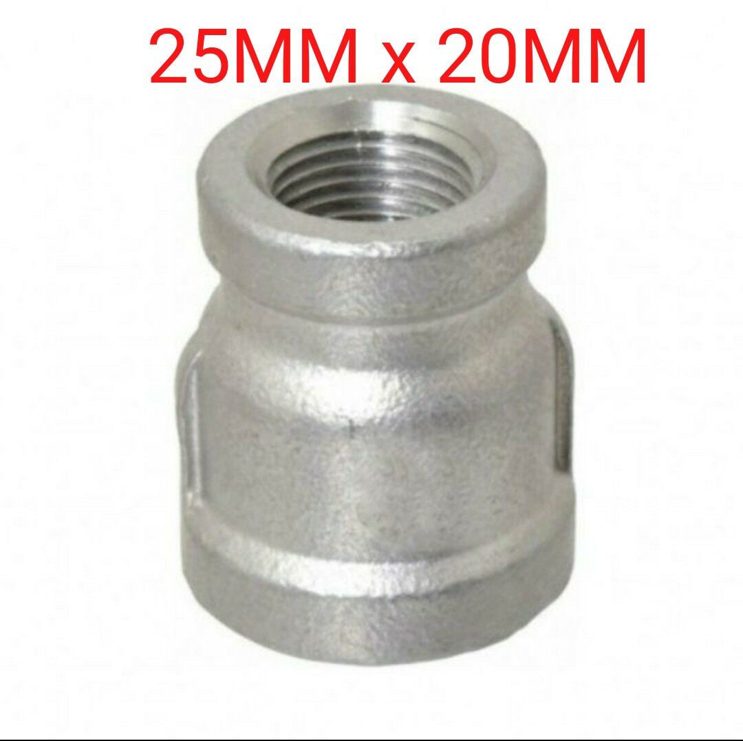 Galvanised Iron GI reducer socket 15mm , 20mm , 25mm | Lazada