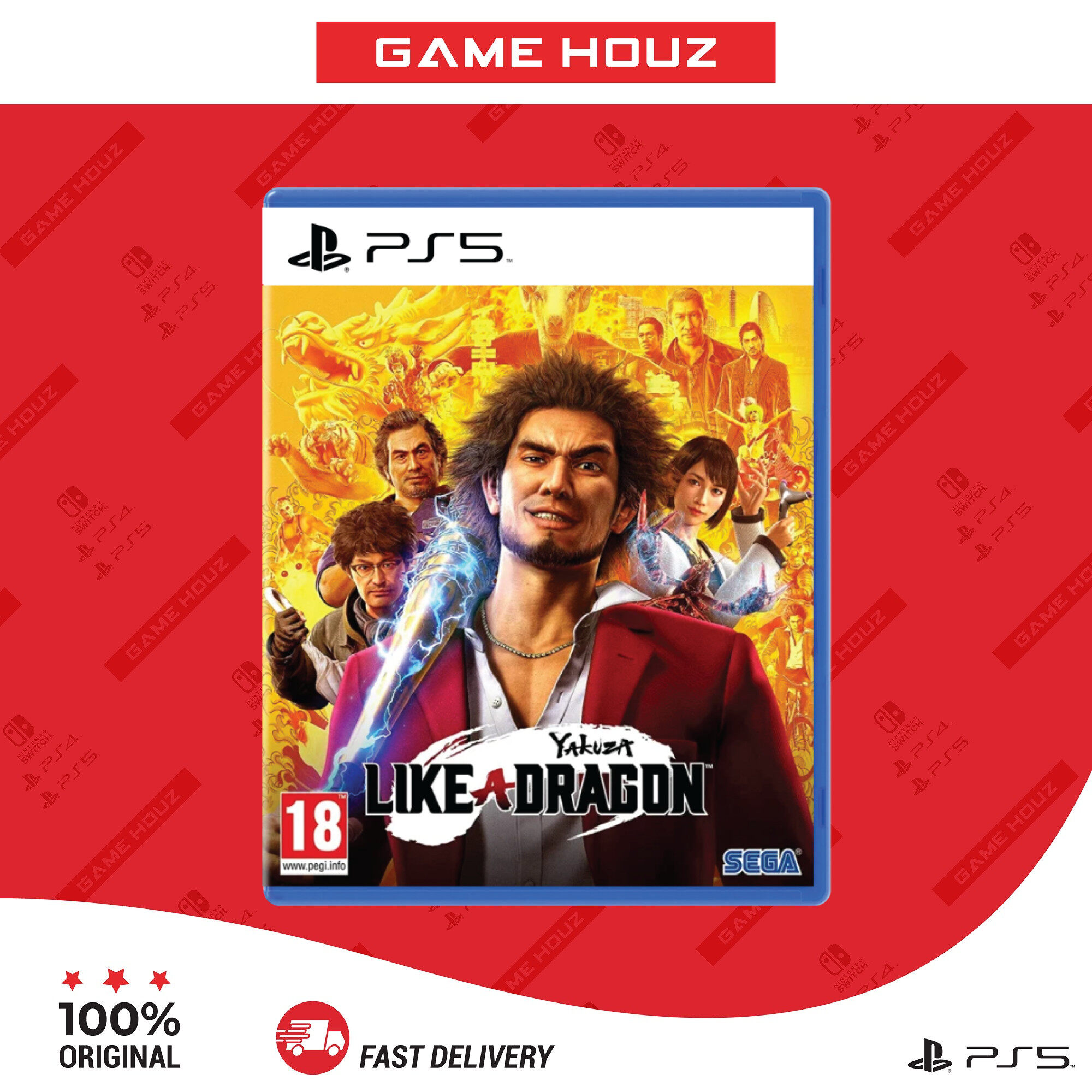 Ps5 Yakuza 7 Like A Dragon R2 Eng Lazada