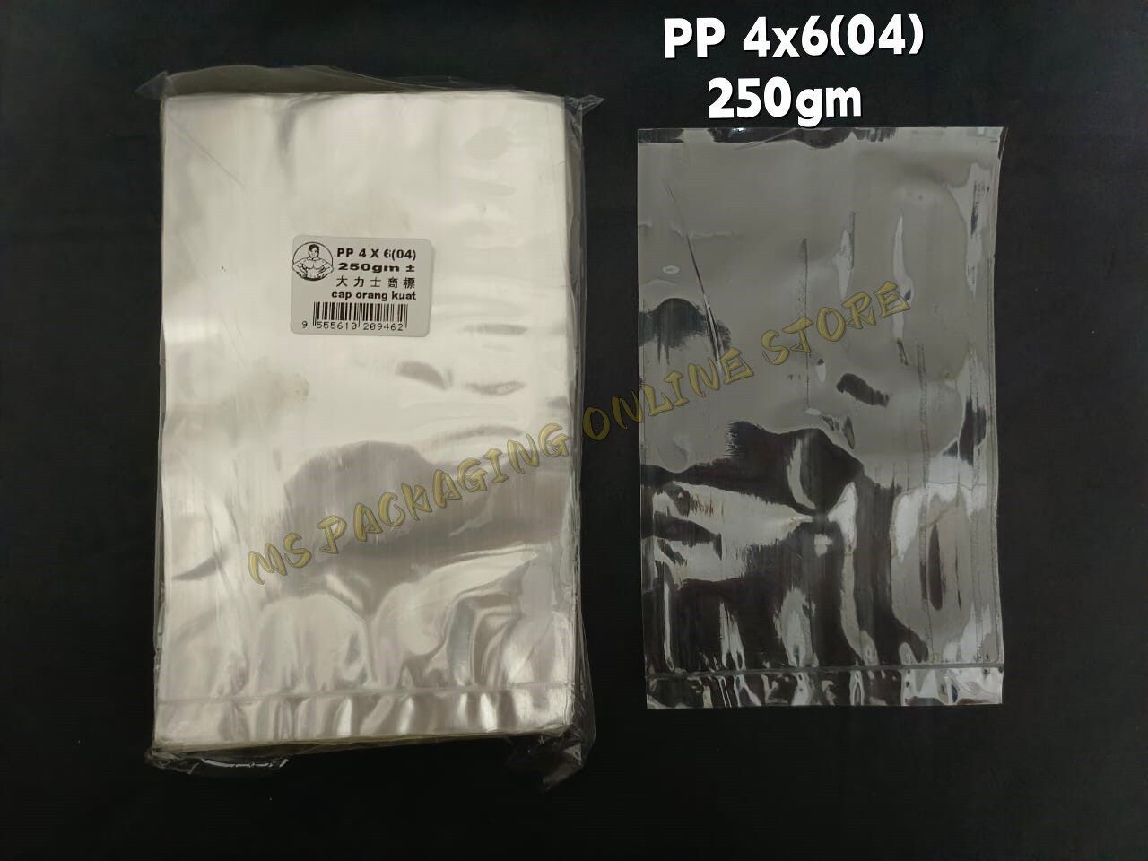 04 / 08 PP Plastic Bag / Transparent Plastic PP Flat Quality Clear Bag ...