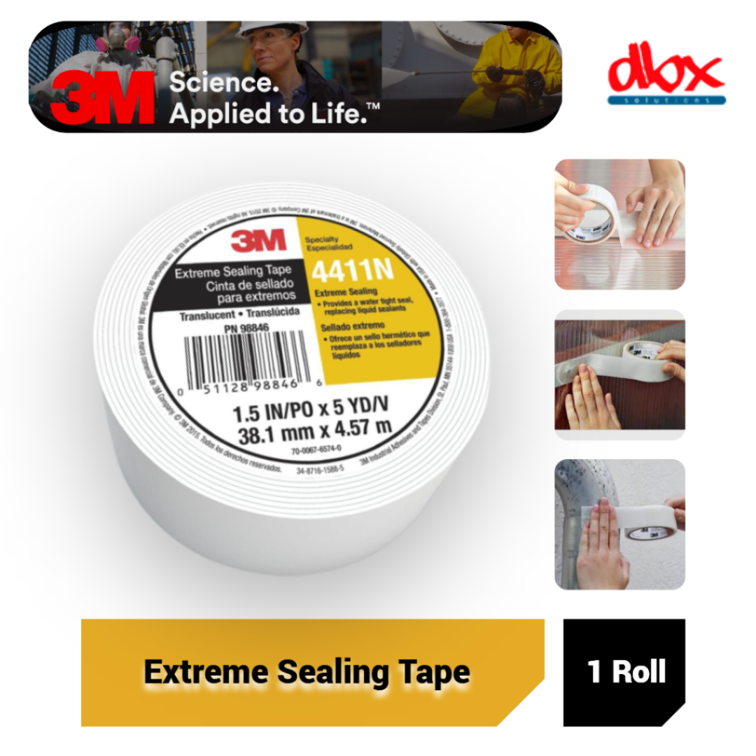 3M 4411N Extreme Sealing Tape 1.5" x 5 Yds | Lazada