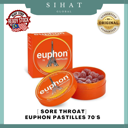 Euphon Pastilles 70'S Cough Pastiles EXP7/23 | Lazada