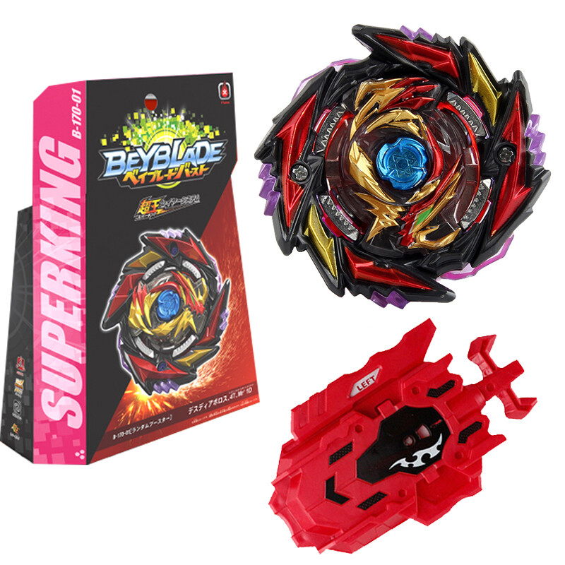 Beyblade Burst B-170 01 Death Diabolos 4Turn Merge 1D with LR Bey ...