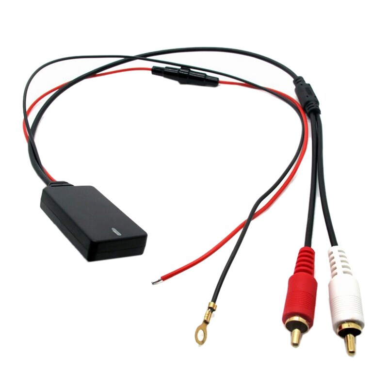 Universal Bluetooth AUX Receiver Module 2 RCA Cable Adapter Car Radio ...