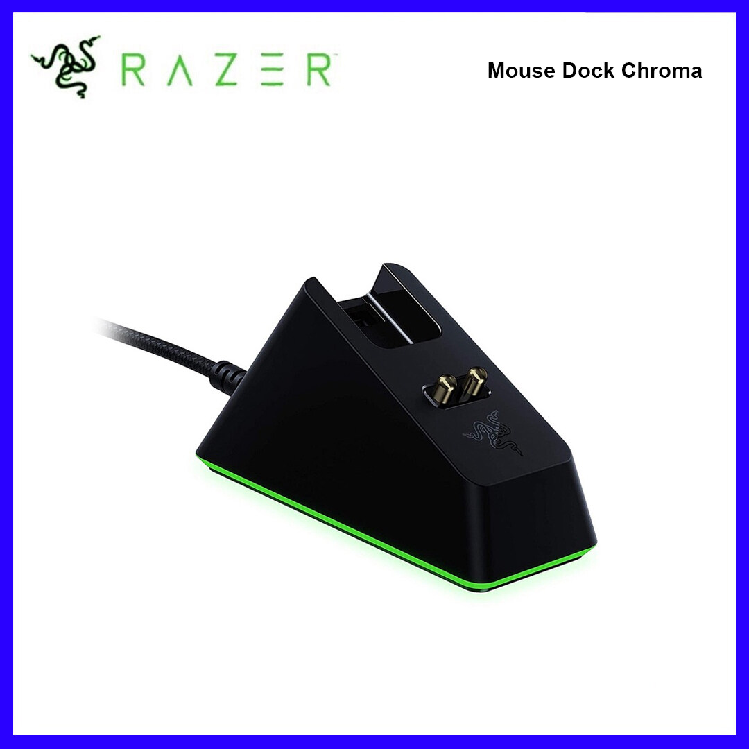 Original Razer Mouse Dock Chroma - Wireless Mouse Charging Dock with ...