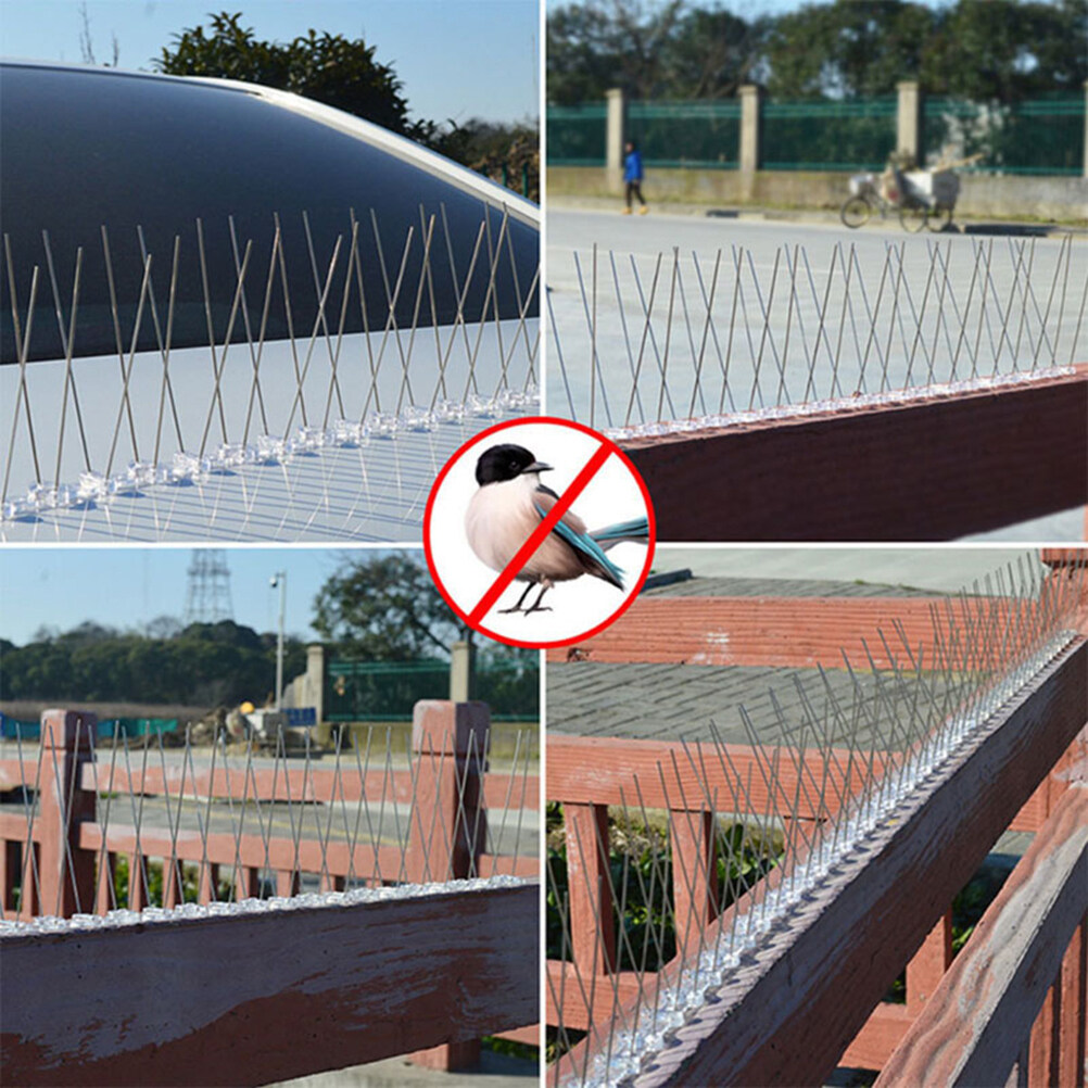 WXGR Bird Repellent Spikes Eco-friendly Anti Pigeon Nail Bird Deterrent Tool - truu21 - ThaiPick