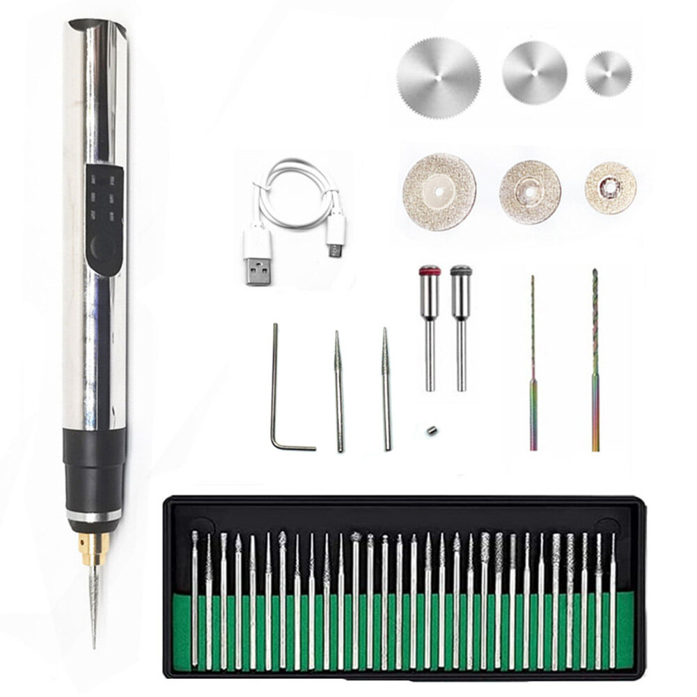 【Moscow Six】Electric Engraver Etching Pen Professional Mini Drill ...
