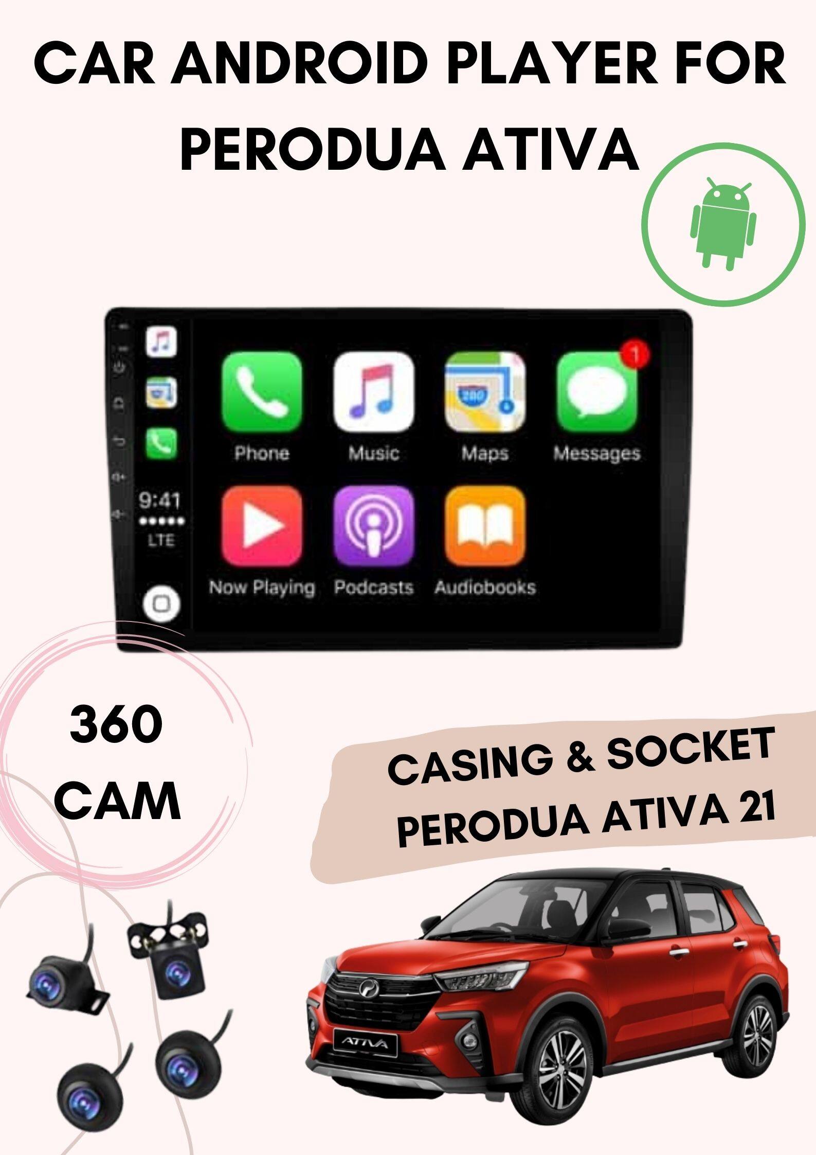 Android Player Package Promotion For PERODUA ATIVA 21 With 360 Camera ...