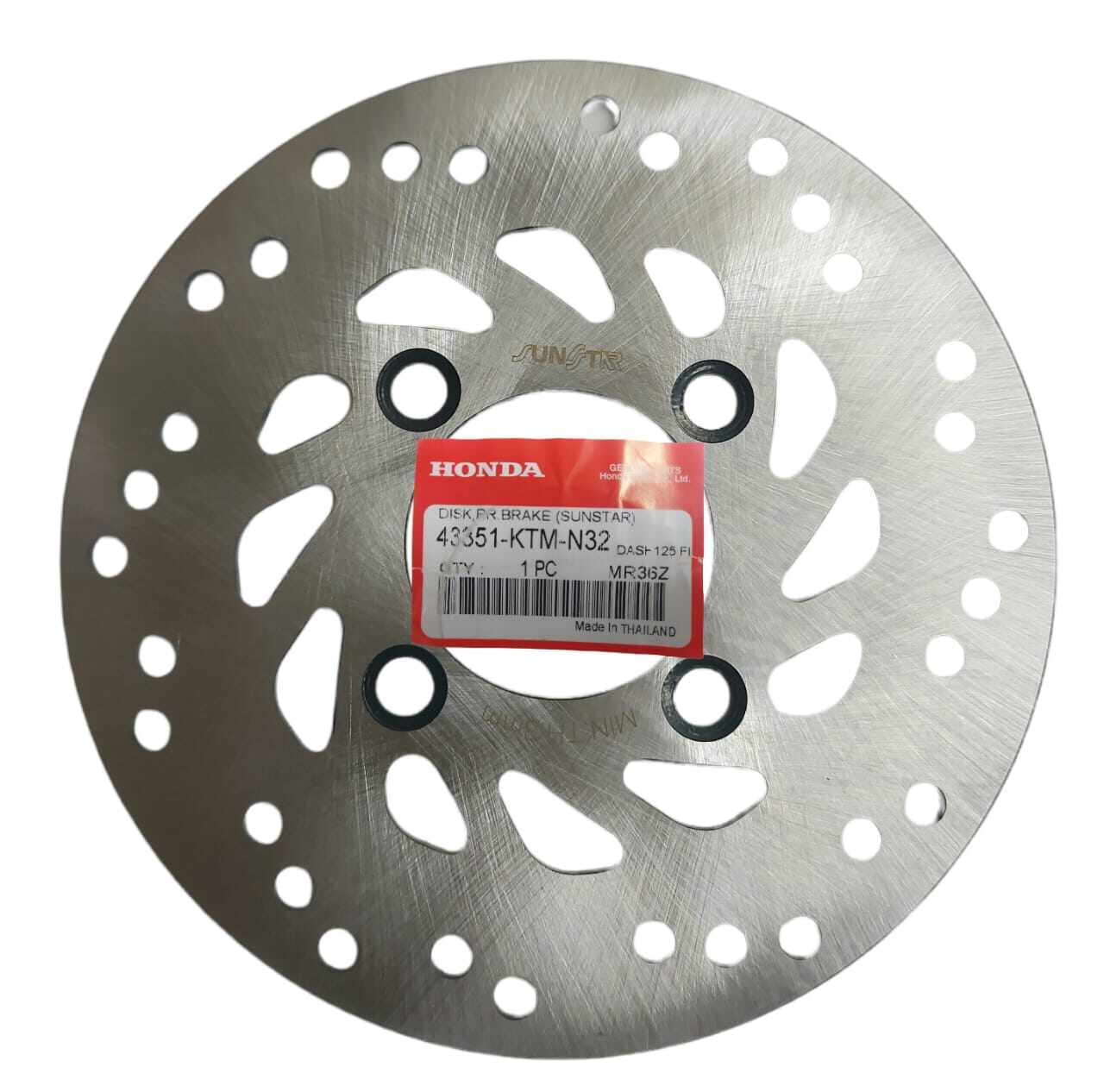 Honda Wave 125 Fi/ Future/ Wave Dash/Wave 110 Rear Disc Brake Plate ...