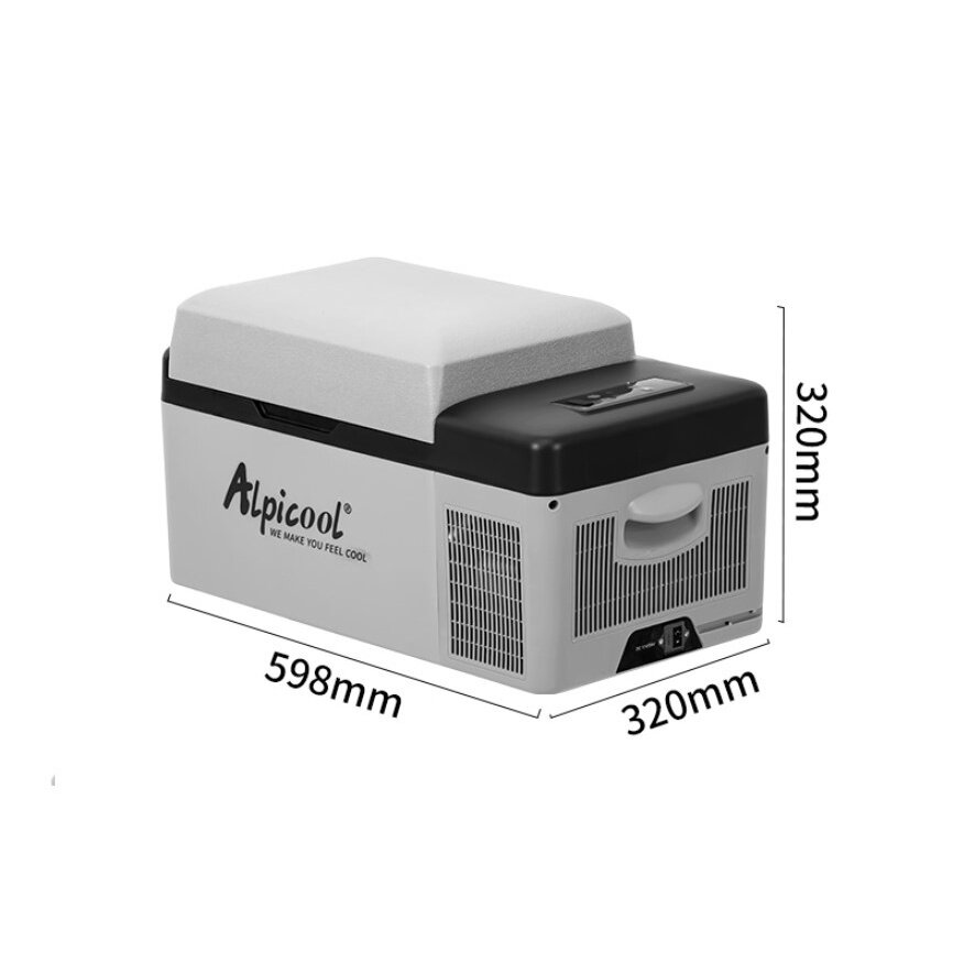 Alpicool mini fridge 15L/20L /25L car refrigerator compressor cooling ...