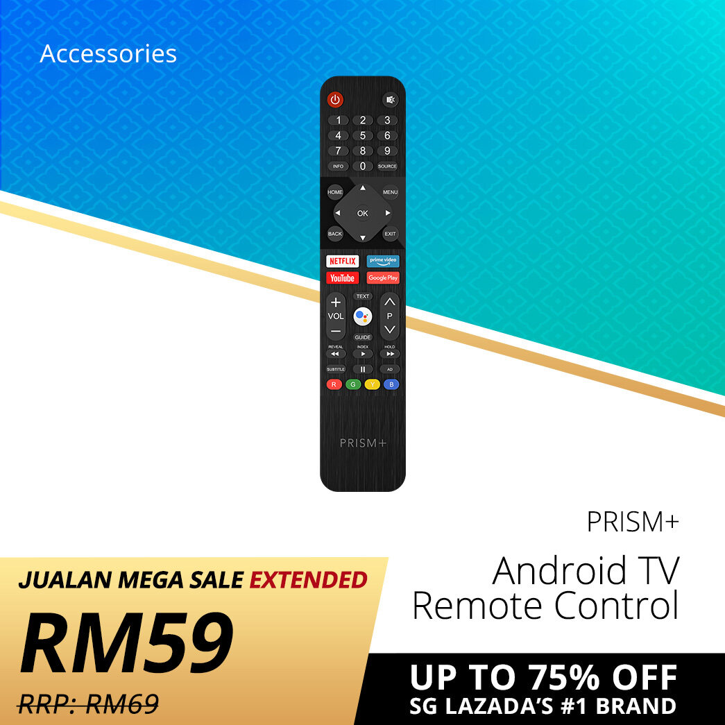 PRISM+ Android TV Remote Control | Lazada