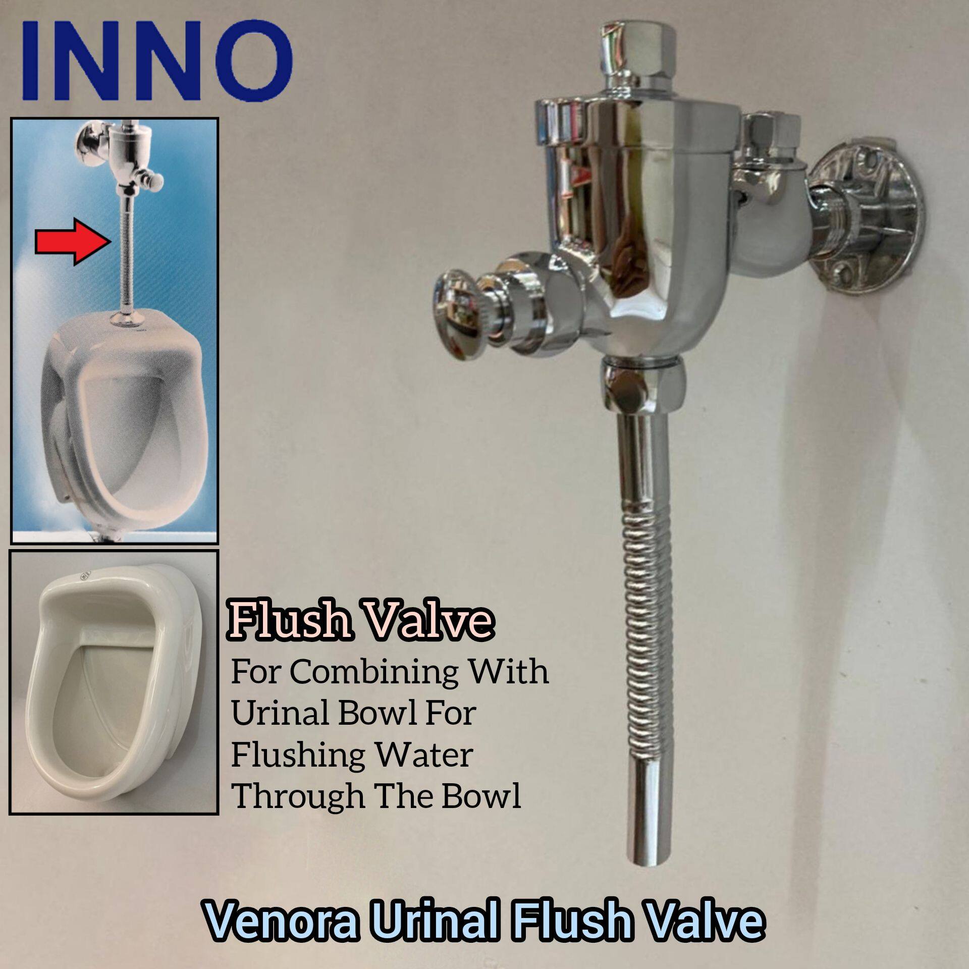 Brass Copper Chrome Urinal Flush Valve Copper For Urinal Bowl Flush ...