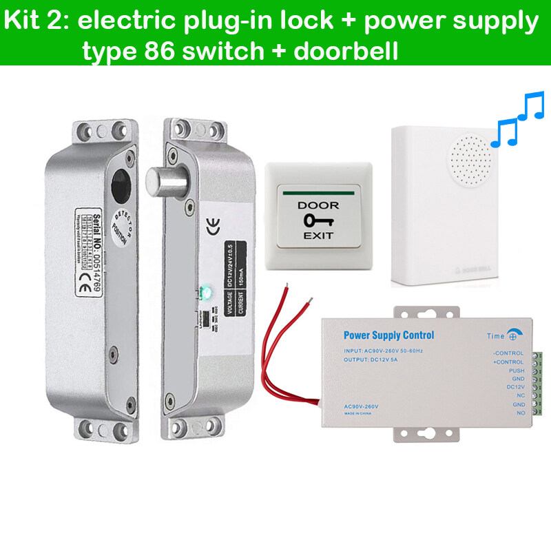 Electric Drop Bolt Lock DC12V with Adjustable Time Delay Fail Safe Mode ...