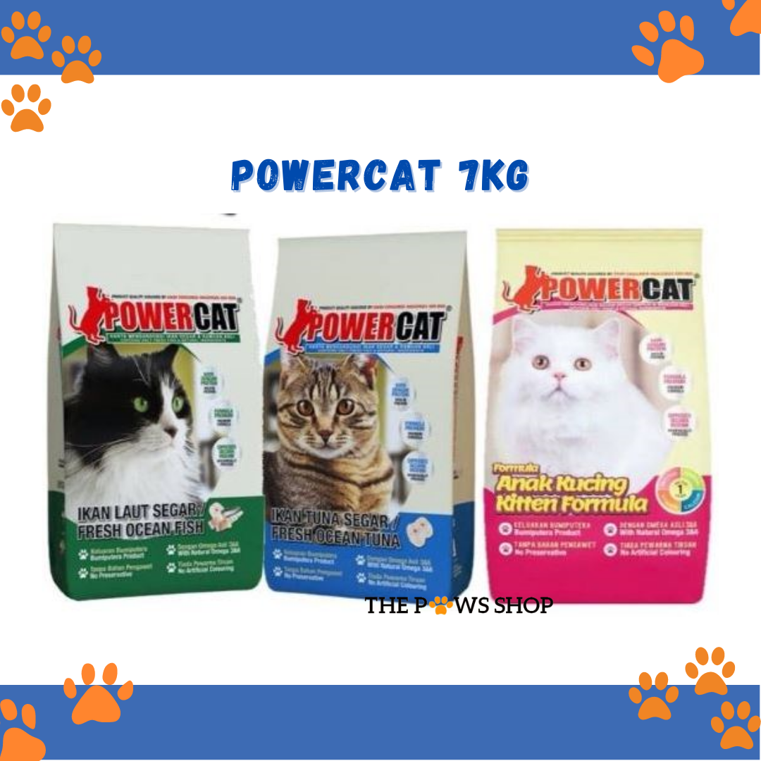 PowerCat Cat Food Adult and Kitten 7KG | Lazada