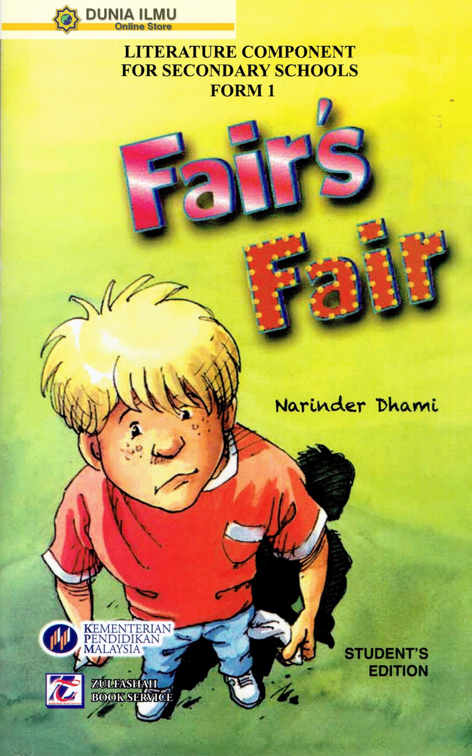 Buku Teks Fair's Fair Form 1 (TB Form 1) | Lazada