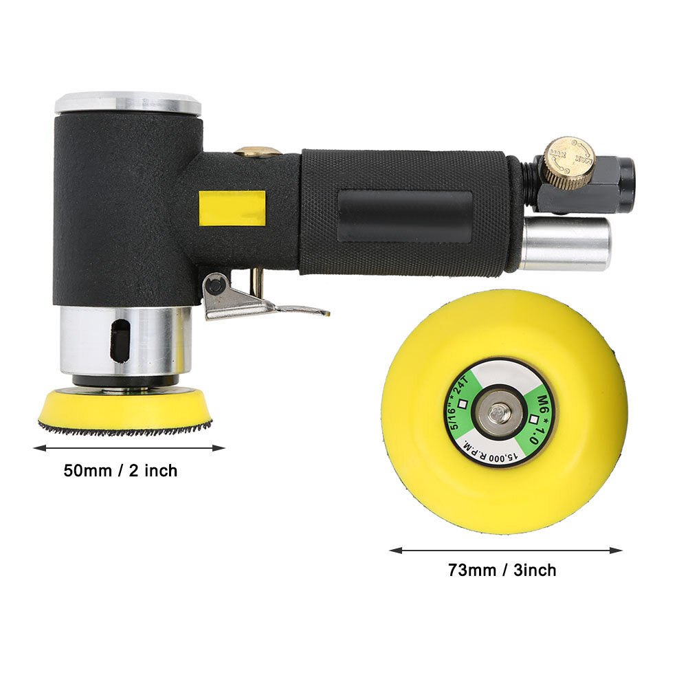 2นิ้ว/3นิ้วเครื่องขัดทรายลม Polisher 230V ขนาดเล็กน้ำหนักเบา Powered ...
