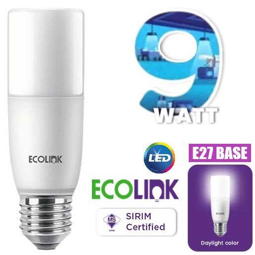9W 11W ECOLINK LED Stick Bulb E27 (Screw type) Mentol LED 灯泡, Cool ...
