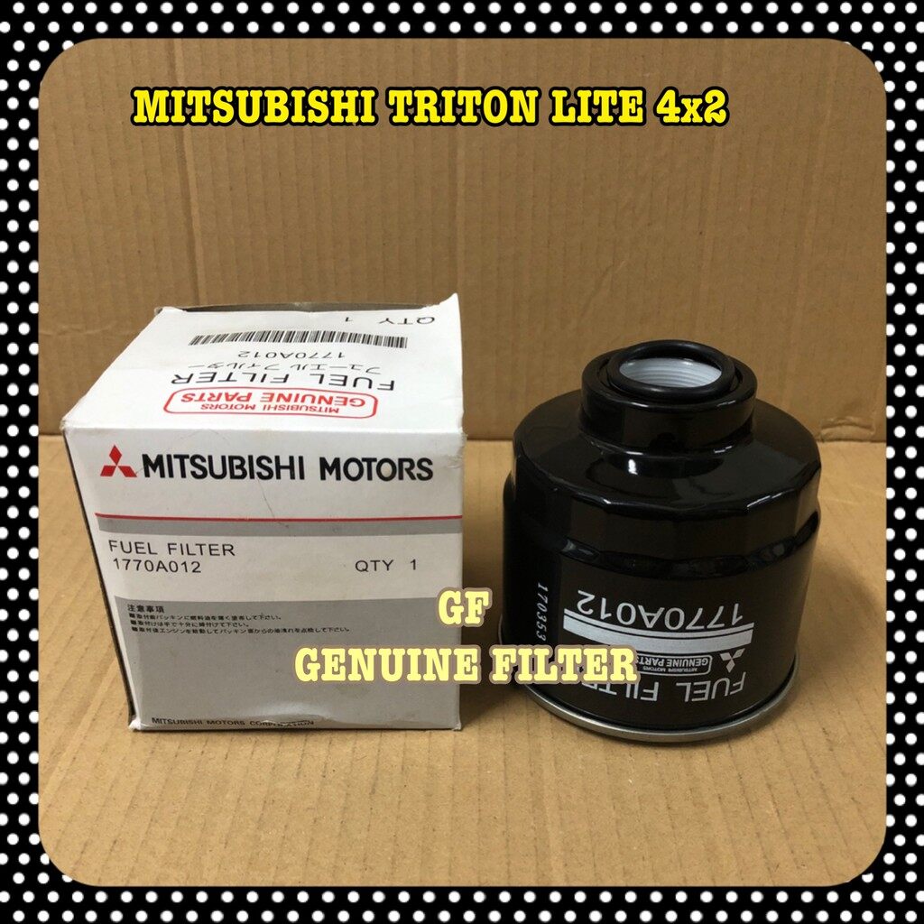 MITSUBISHI TRITON LITE 4X2 FUEL FILTER DIESEL FILTER 1770A012 | Lazada