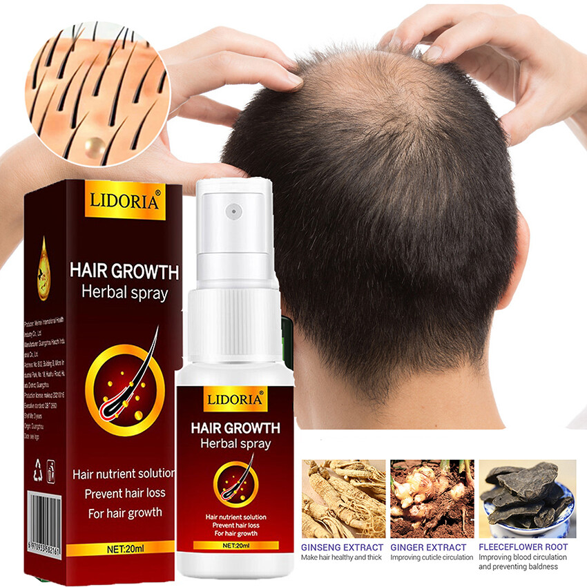 Agdoad Polygonum Ginger Hair Regrowth Spray Essence Hair Root ...